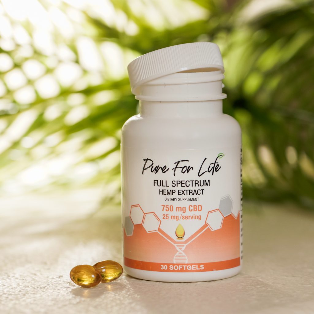 Pure For Life™ 25 mg Gel Capsules - 30pc Bottle